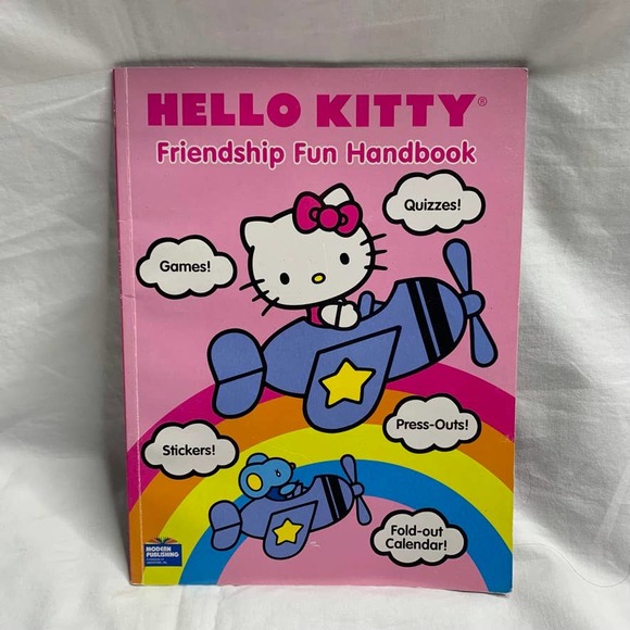 Hello Kitty | Wall Decor | Y2k Hello Kitty Friendship Funbook Activity ...